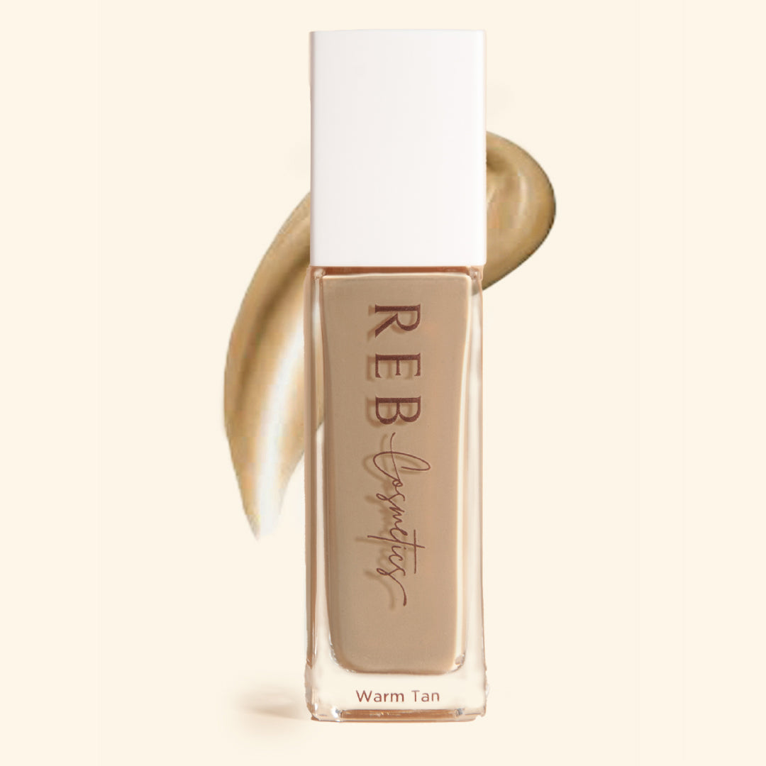 Warm Tan Mineral Liquid Foundation SOLD OUT – REB Cosmetics